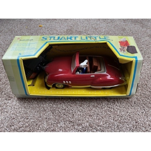 Radio Shack | Toys | Vintage 999 Stuart Little Radio Shack Roadster Car ...